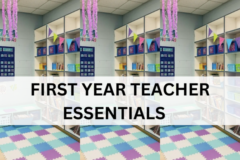 6 THINGS EVERY FIRST YEAR TEACHER NEEDS! - Teach Without a Doubt